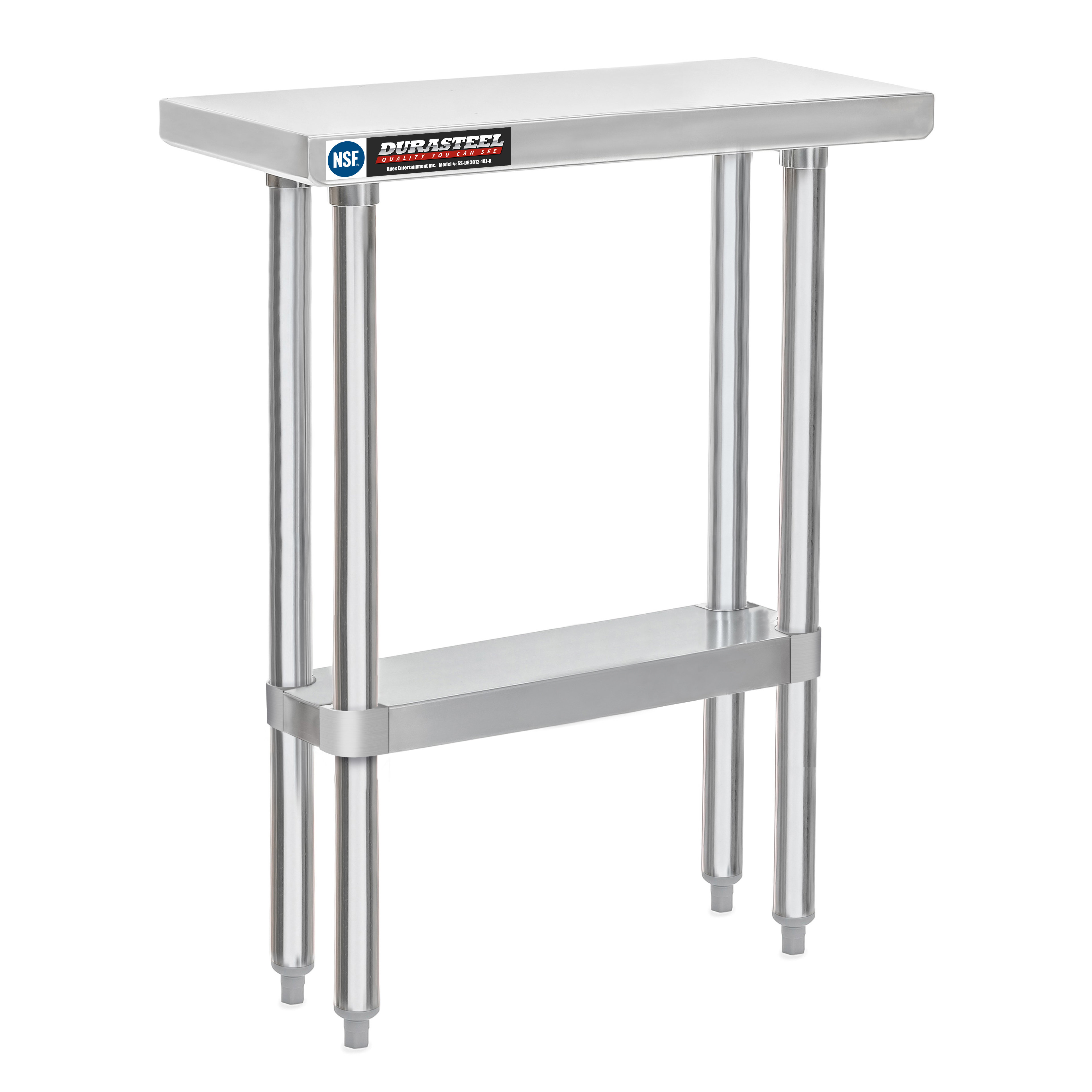 Corner stainless steel table store